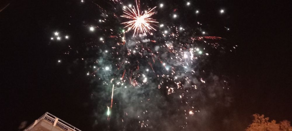 2023 : Πυροτεχνήματα στην κεντρική πλατεία της Κοζάνης - Χρόνια πολλά ...
