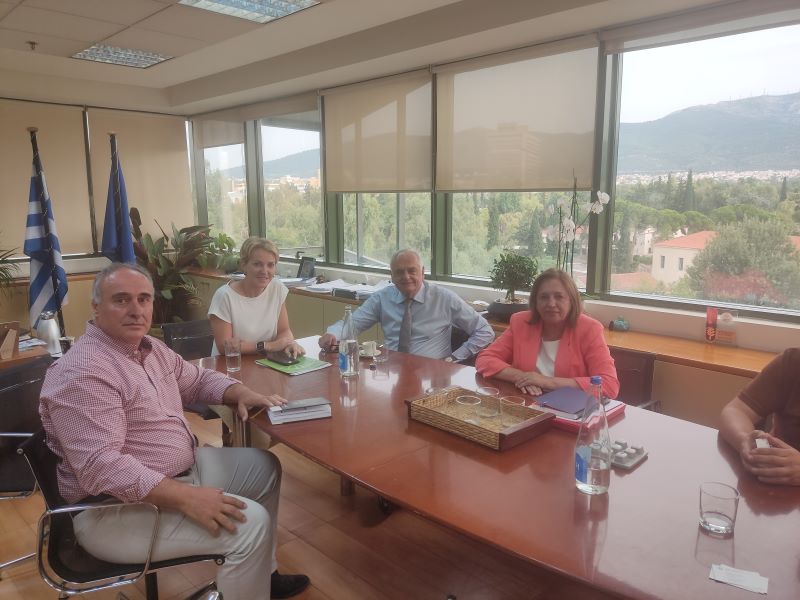 Συνάντηση με την υφυπουργό Περιβάλλοντος & Ενέργειας για ζητήματα της ...